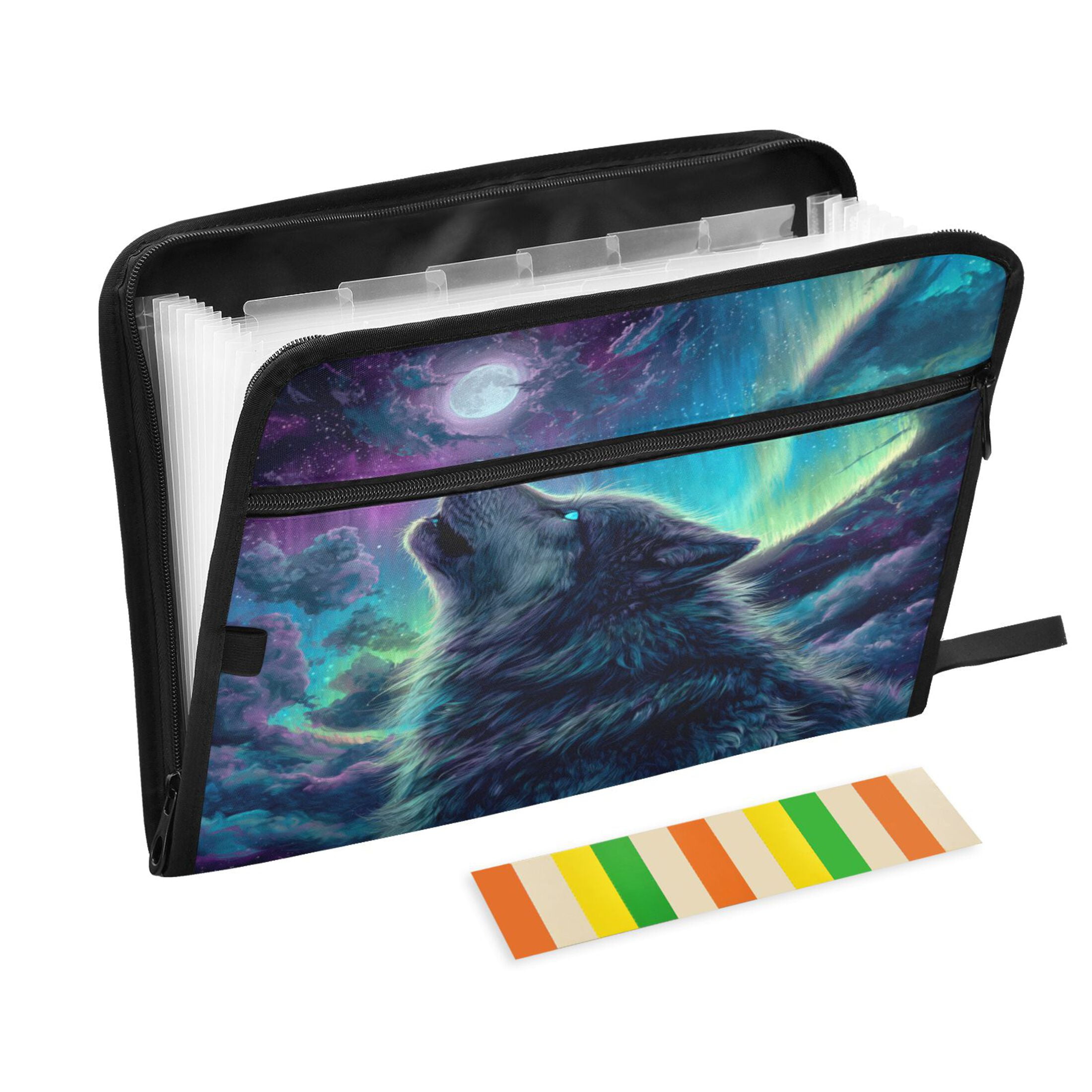 13 Individual Pockets Organ Folder Waterproof A4 Size File Folder Home ...