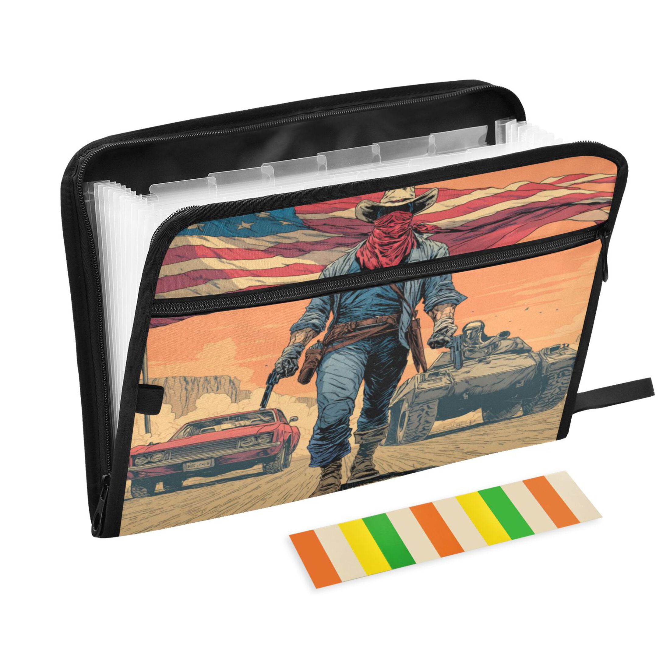 13 Individual Pockets Organ Folder Waterproof A4 Size File Folder Home ...