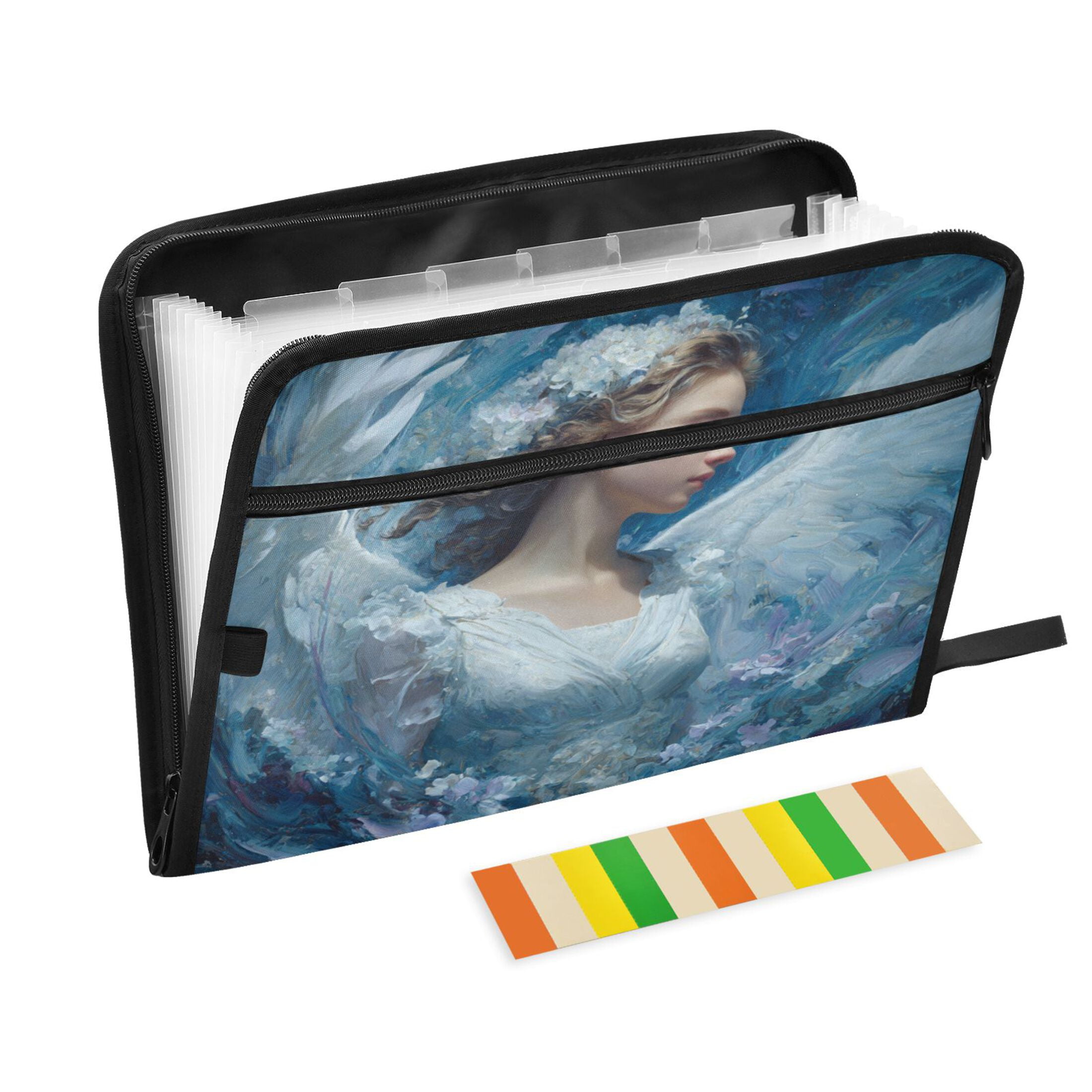 13 Individual Pockets Organ Folder Waterproof A4 Size File Folder Home ...