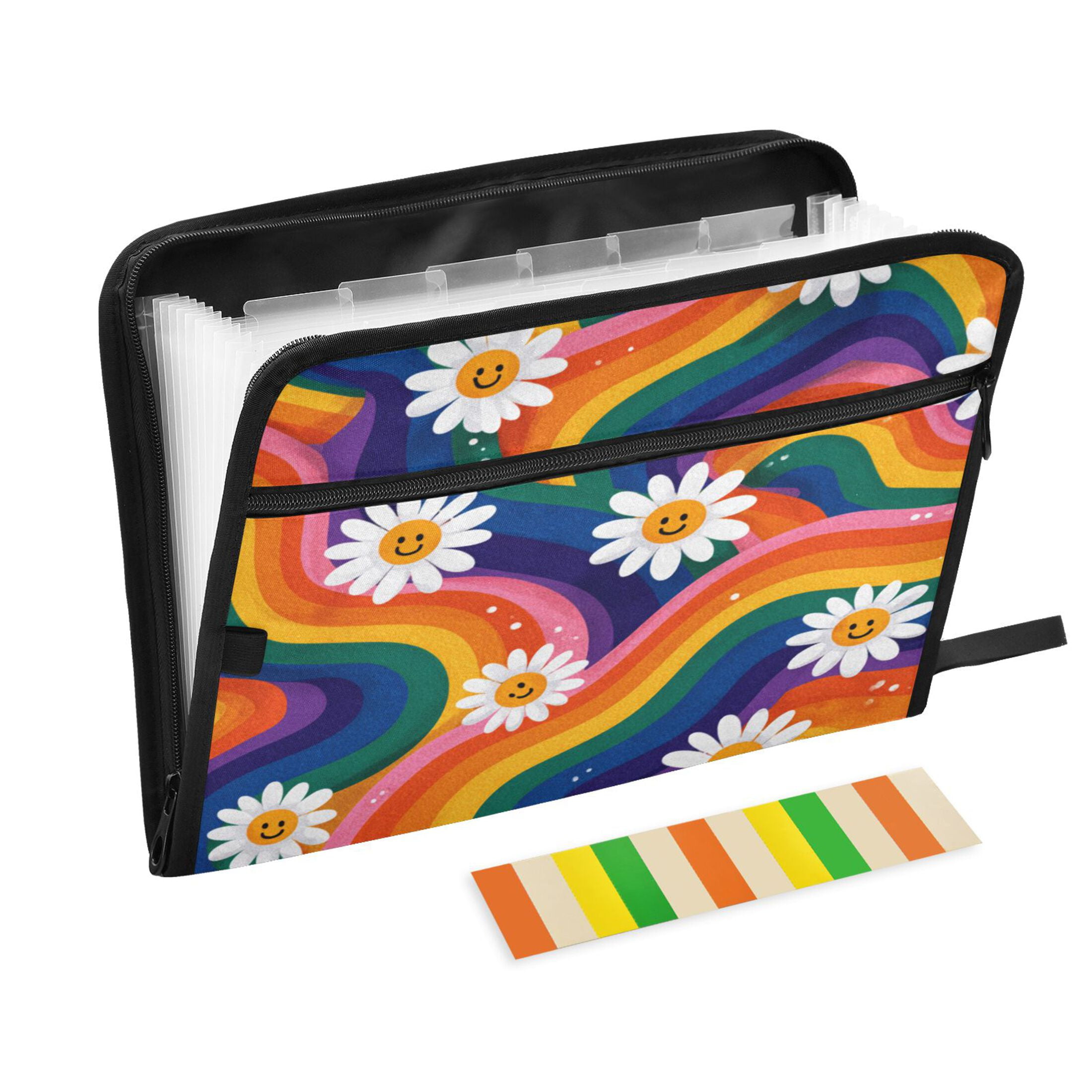 13 Individual Pockets Organ Folder Waterproof A4 Size File Folder Home ...
