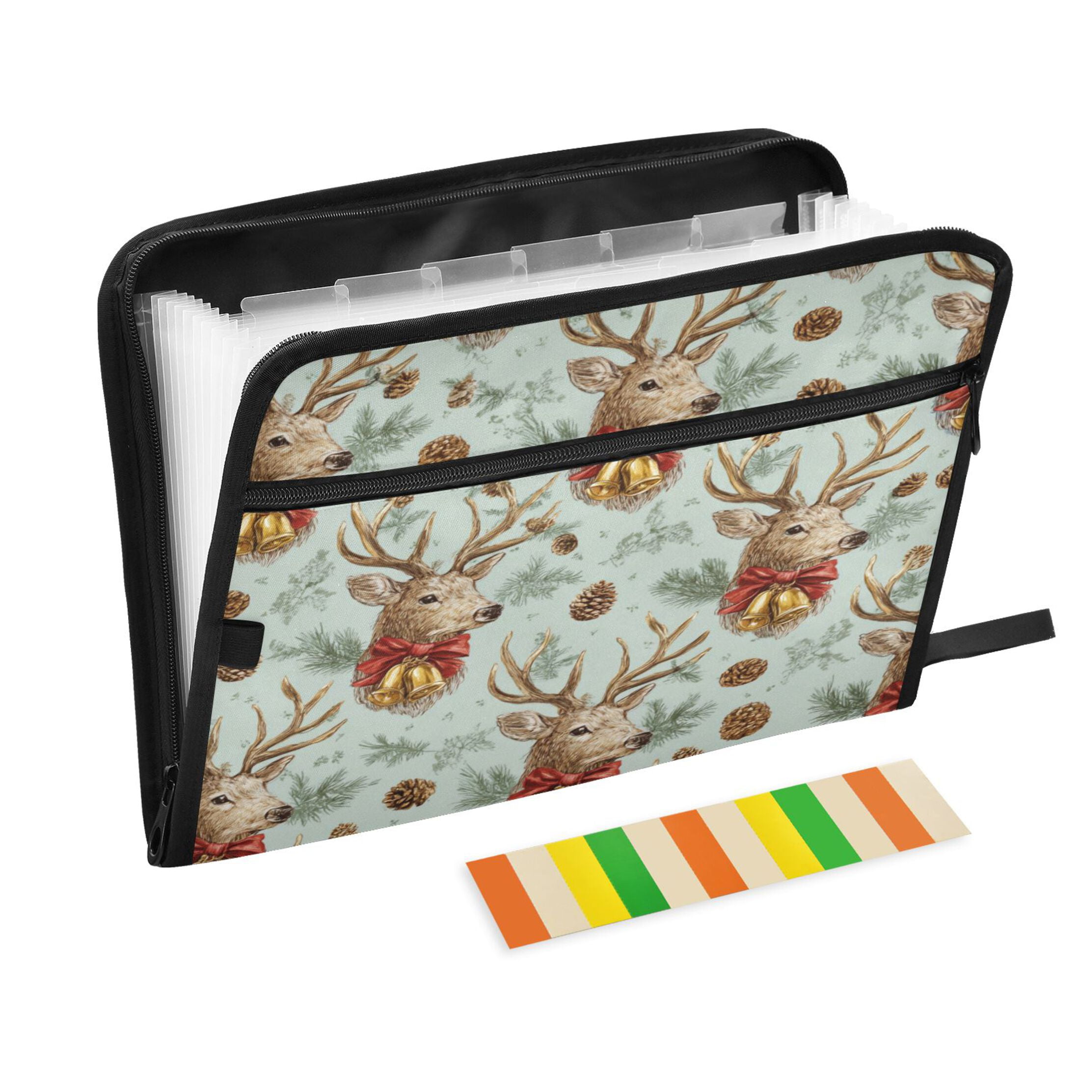 13 Individual Pockets Organ Folder Waterproof A4 Size File Folder Home ...