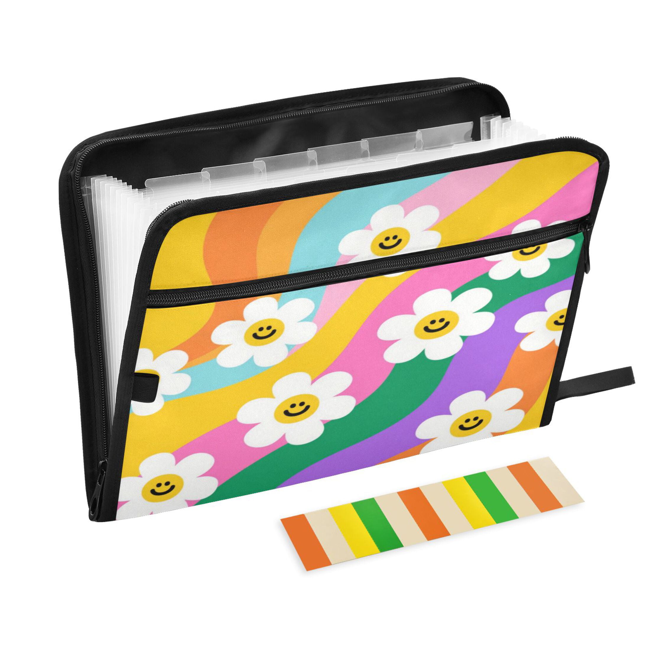 13 Individual Pockets Organ Folder Waterproof A4 Size File Folder Home ...