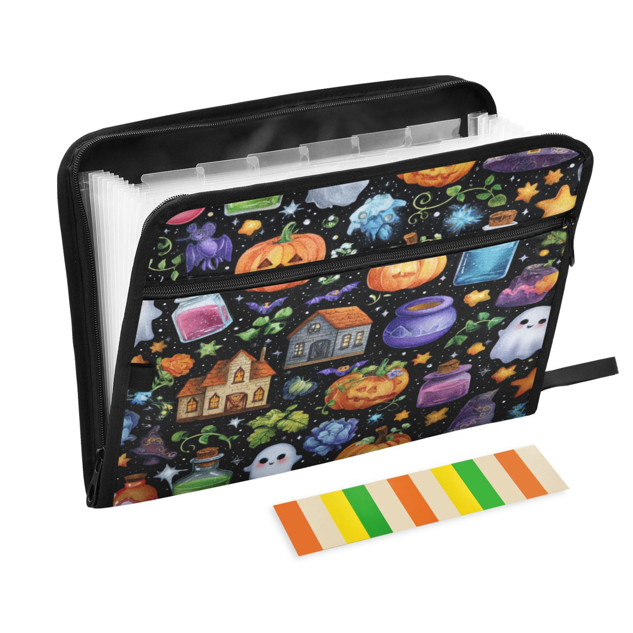 13 Individual Pockets Organ Folder Waterproof A4 Size File Folder Home ...