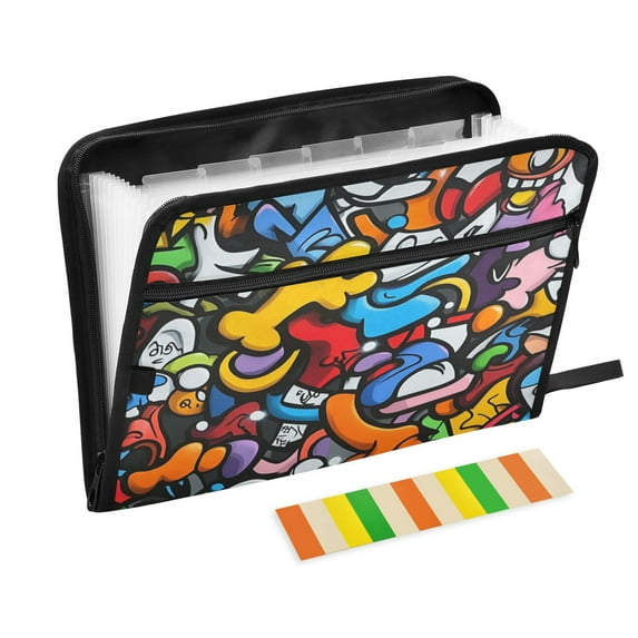 13 Individual Pockets Organ Folder Waterproof A4 Size File Folder Home ...