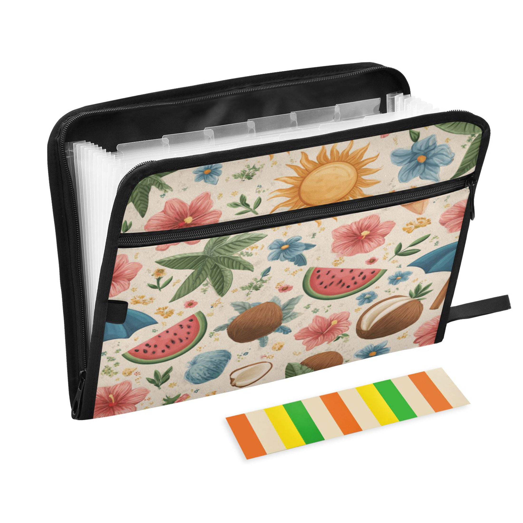 13 Individual Pockets Organ Folder Waterproof A4 Size File Folder Home ...