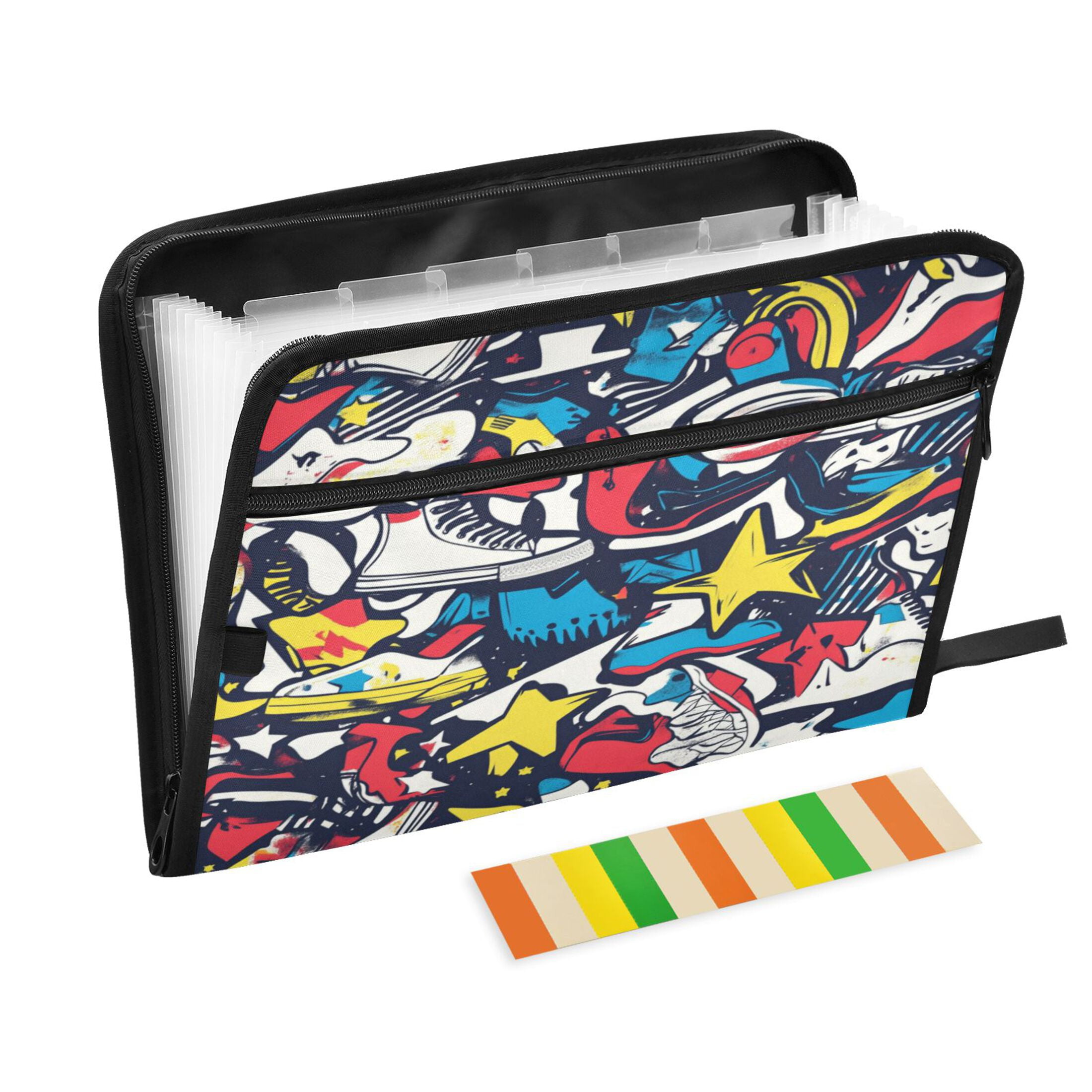 13 Individual Pockets Organ Folder Waterproof A4 Size File Folder Home ...