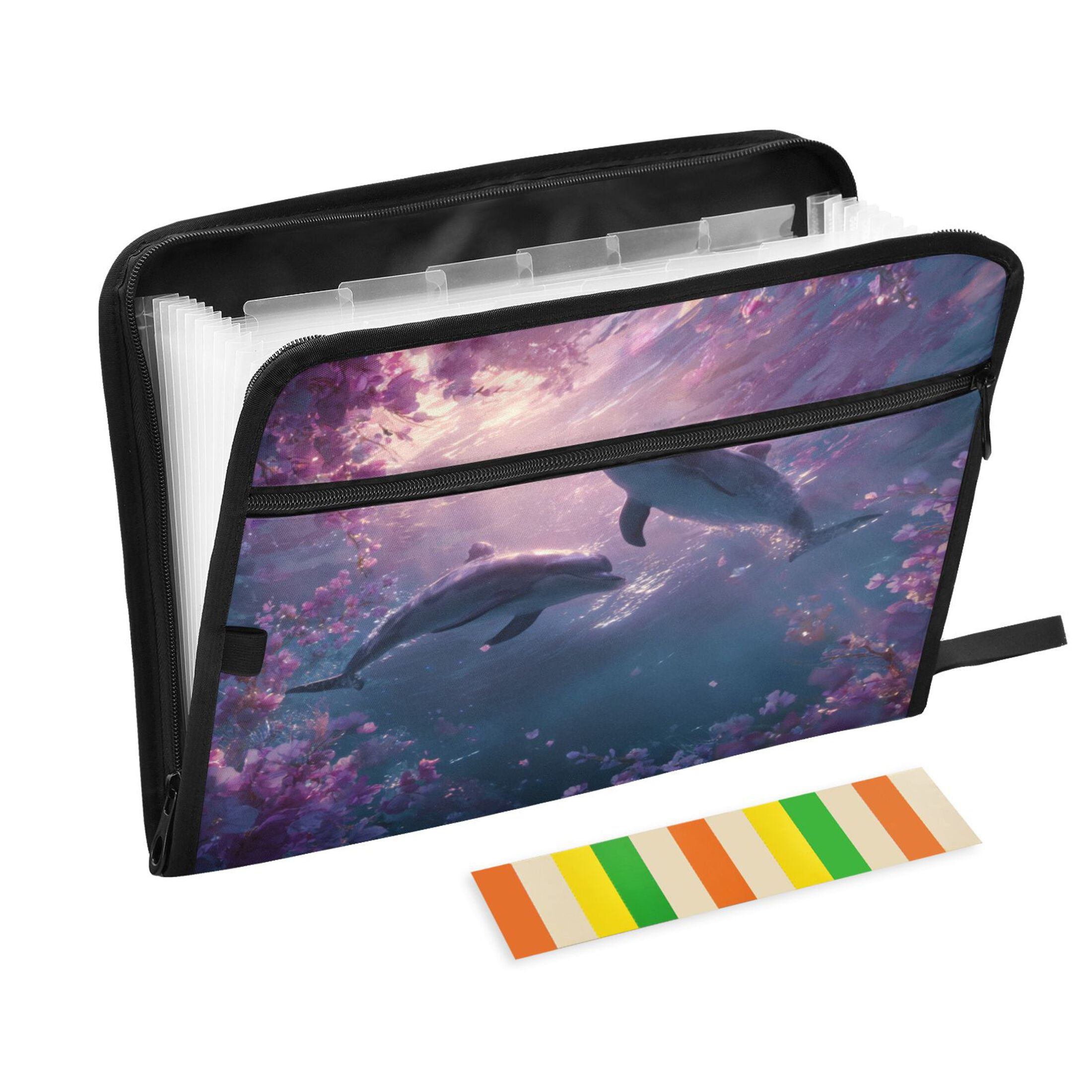 13 Individual Pockets Organ Folder Waterproof A4 Size File Folder Home ...