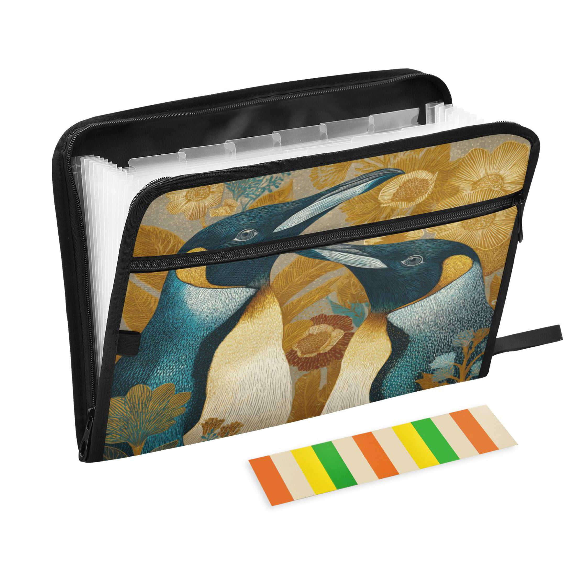 13 Individual Pockets Organ Folder Waterproof A4 Size File Folder Home ...