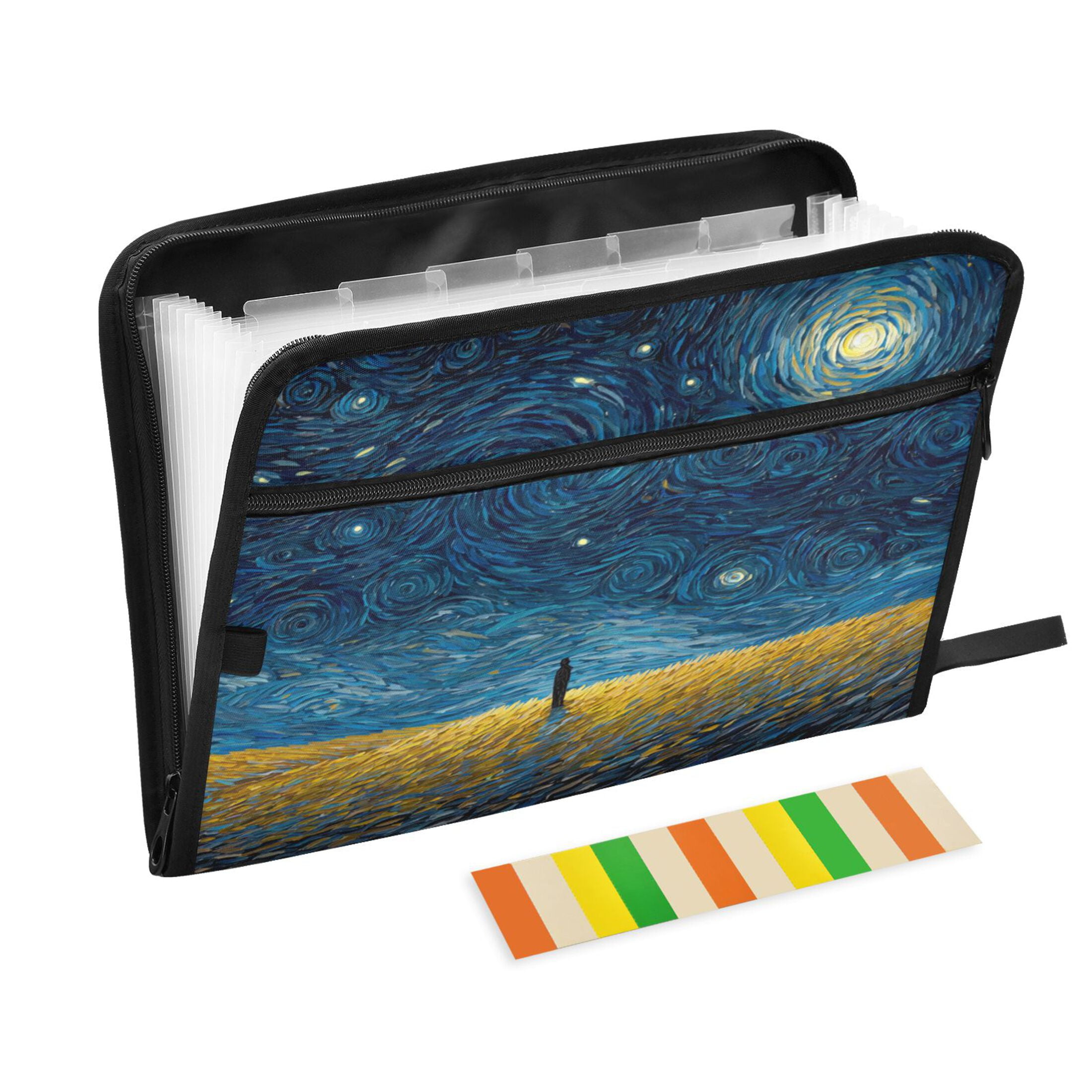 13 Individual Pockets Organ Folder Waterproof A4 Size File Folder Home ...