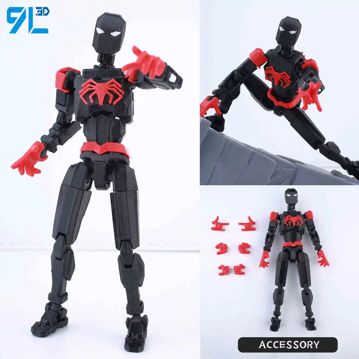 13 Invincible Boy T13 Multi-Jointed Movable Shapeshift Anime 3d Printed ...