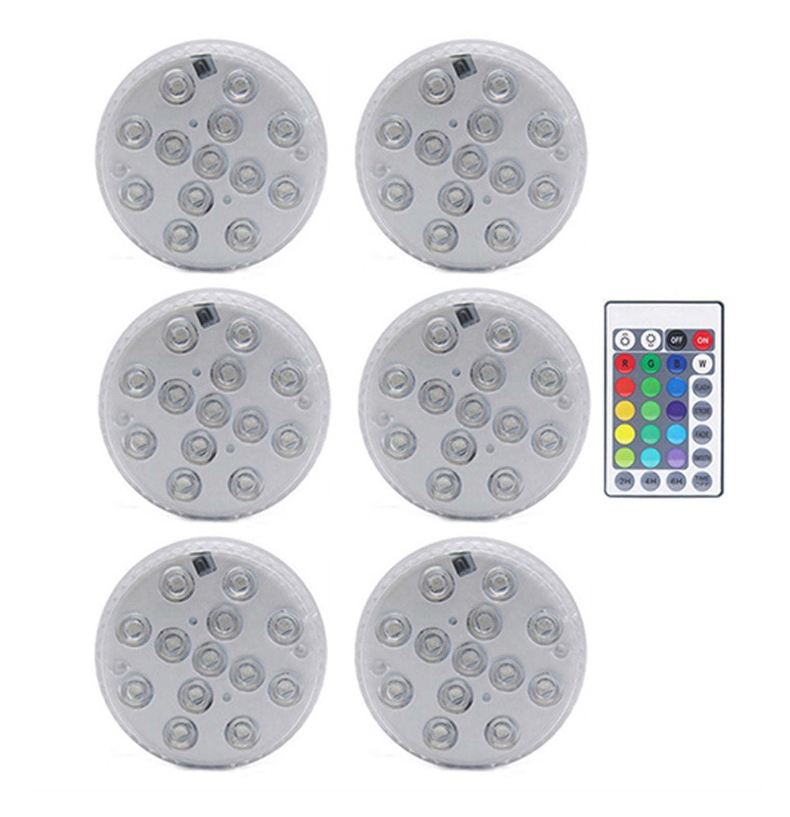13 LED RGB Submersible Light With Magnet And Suction Cup Swimming Pool ...