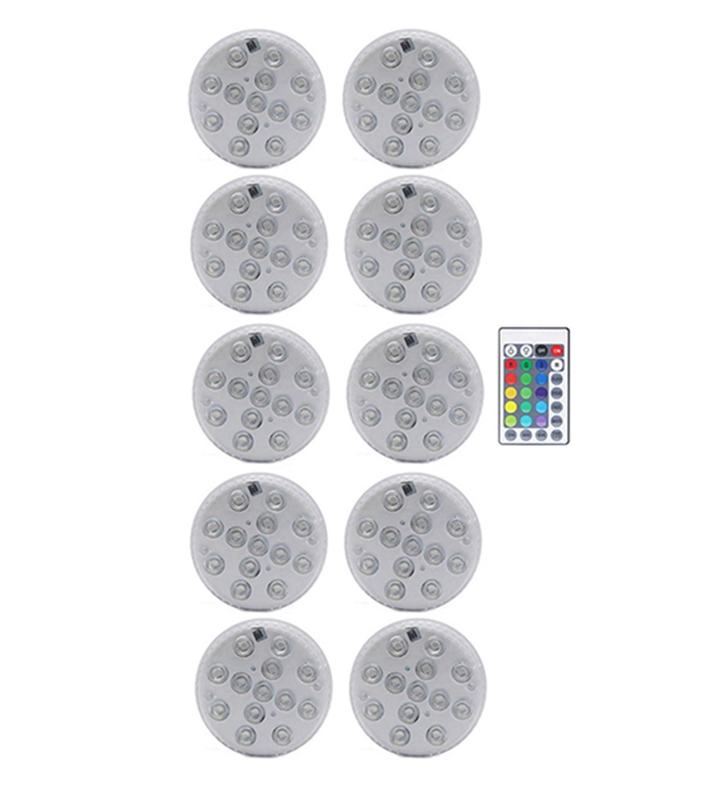 13 LED RGB Submersible Light With Magnet And Suction Cup Swimming Pool ...