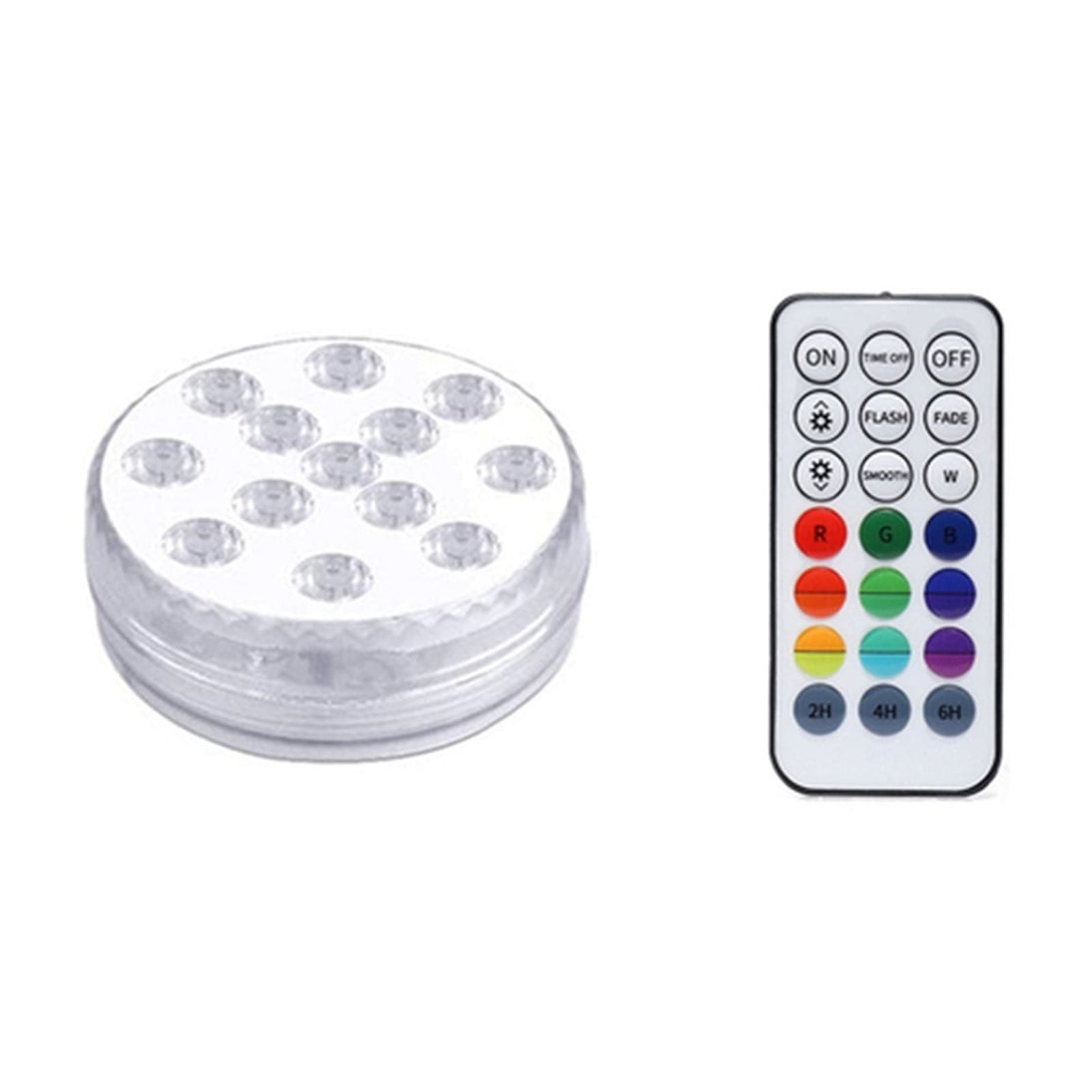 13 LEDs Magnetic Submersible LED Light Waterproof Underwater Light USB ...