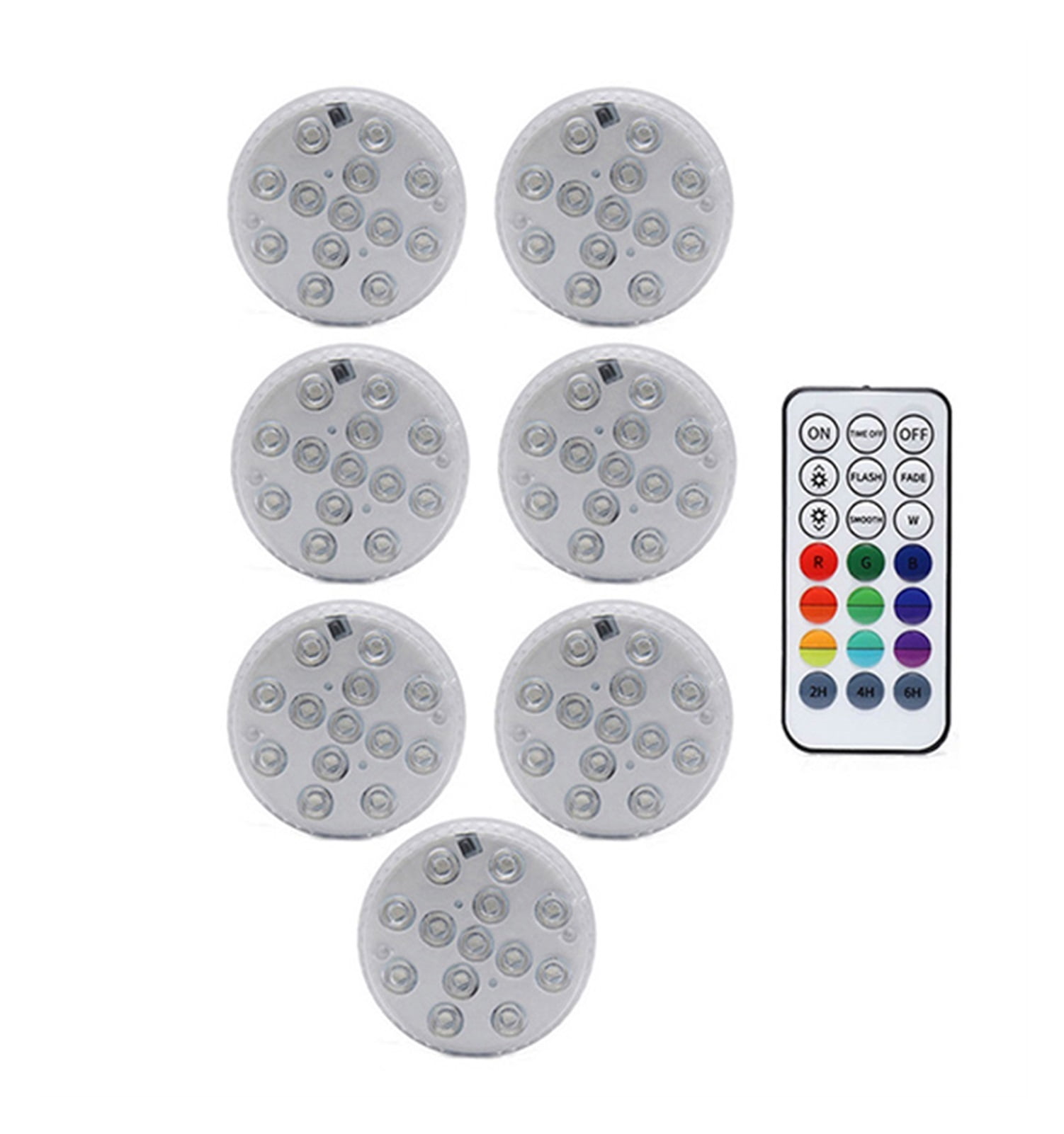 13 LEDs Underwater Light 16 Colors RGB IP68 Waterproof Swimming Pool ...