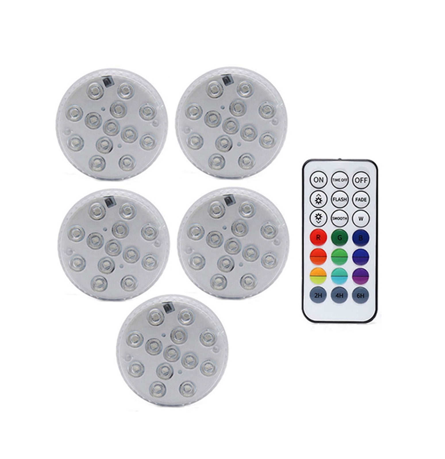 13 LEDs Underwater Light 16 Colors RGB IP68 Waterproof Swimming Pool ...