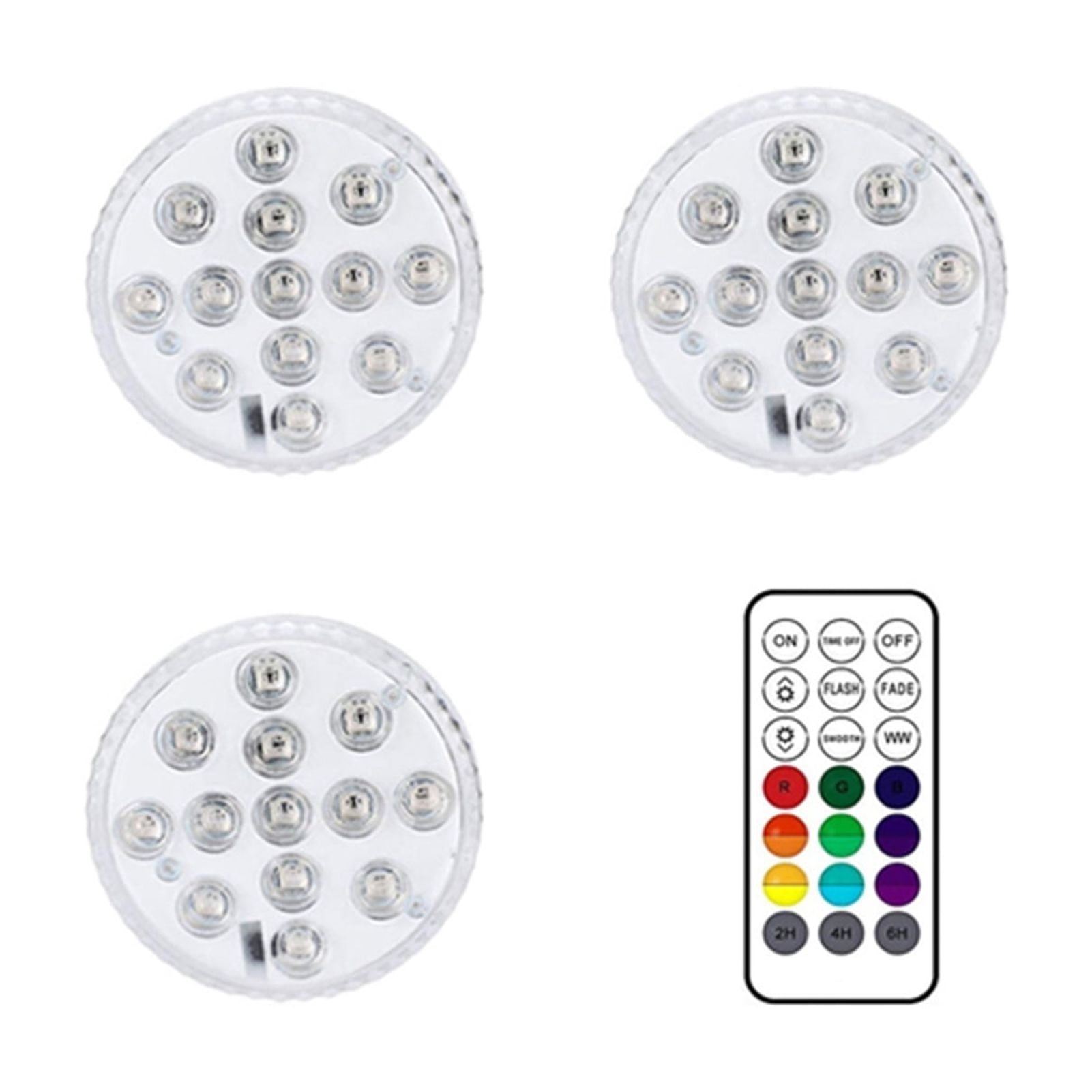 13 Led Submersible Light For Swimming Pool Garden Fountain Bathroom ...