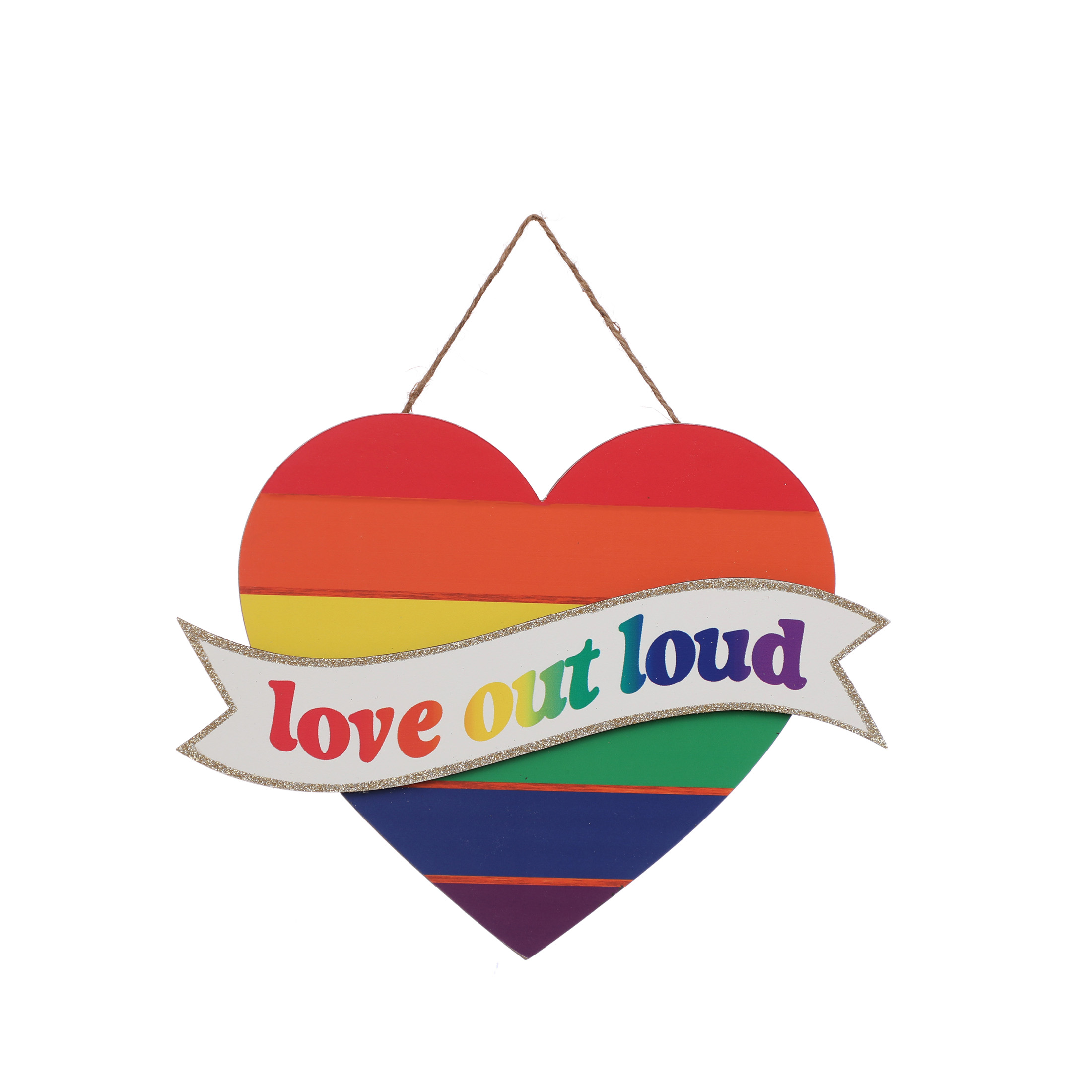 13" Love Out Loud Wall Sign by Celebrate It™ - Summer Crafts - Walmart.com