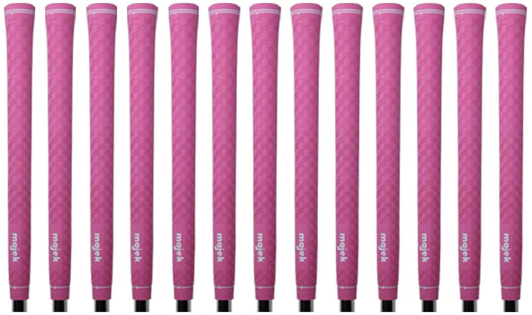 13 Majek Ladies Tour Pro Pink Undersize Golf Grips - Walmart Business ...