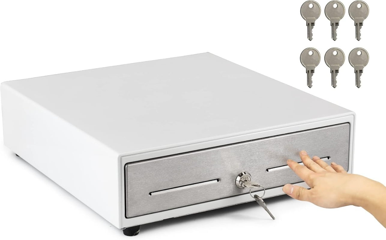 13" Manual Push Open Cash Register Drawer for Point - Walmart.com