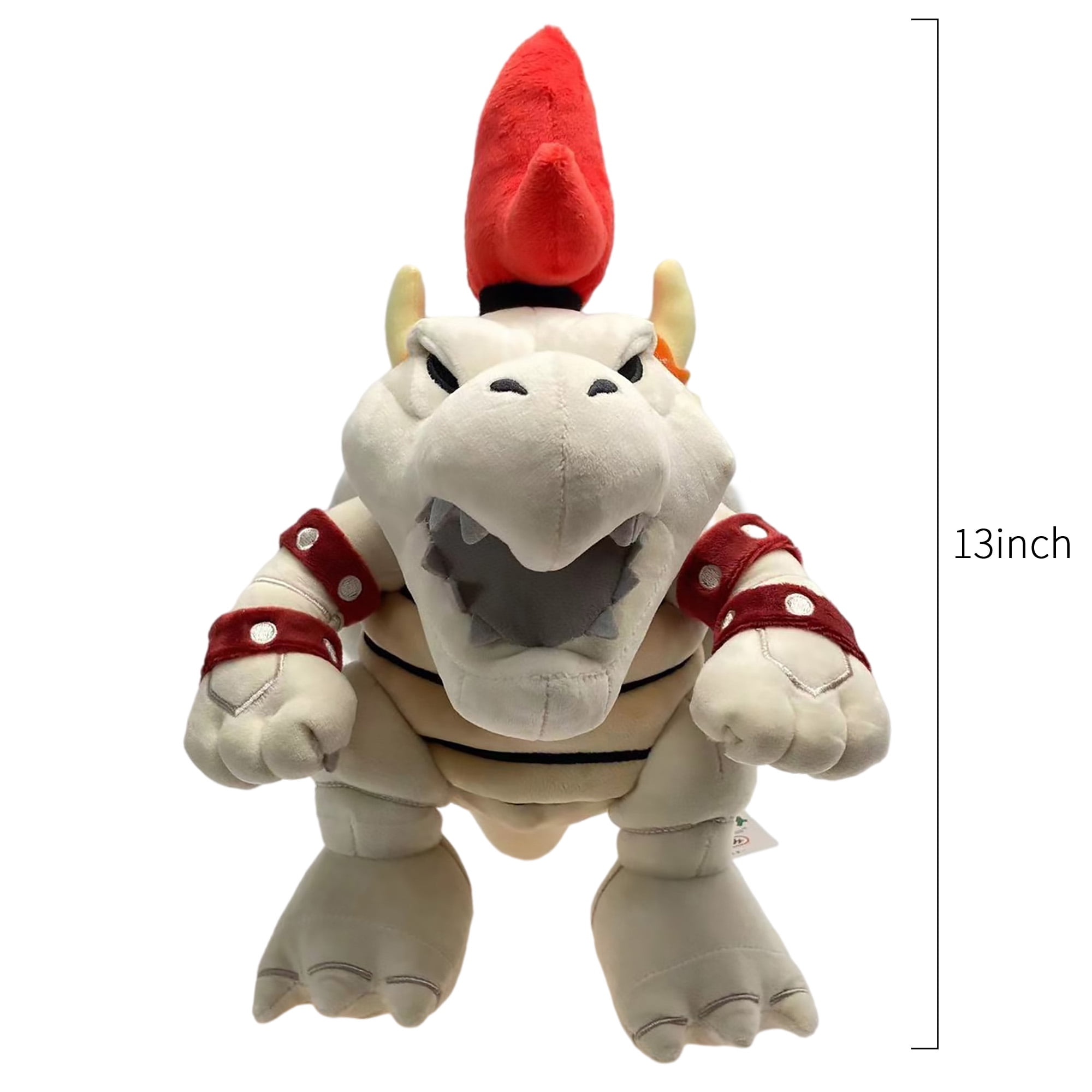 13" Mari0 Bros Dry Bowser Gray All Star Collection Plush Toys - Walmart.com