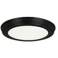 13” Matte Black Ceiling Flush Mount Light - Walmart.com