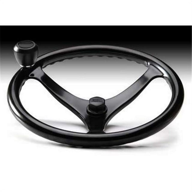 13" Matte Black Outdoor Marine Edson Special Ops Powerwheel with Black ...