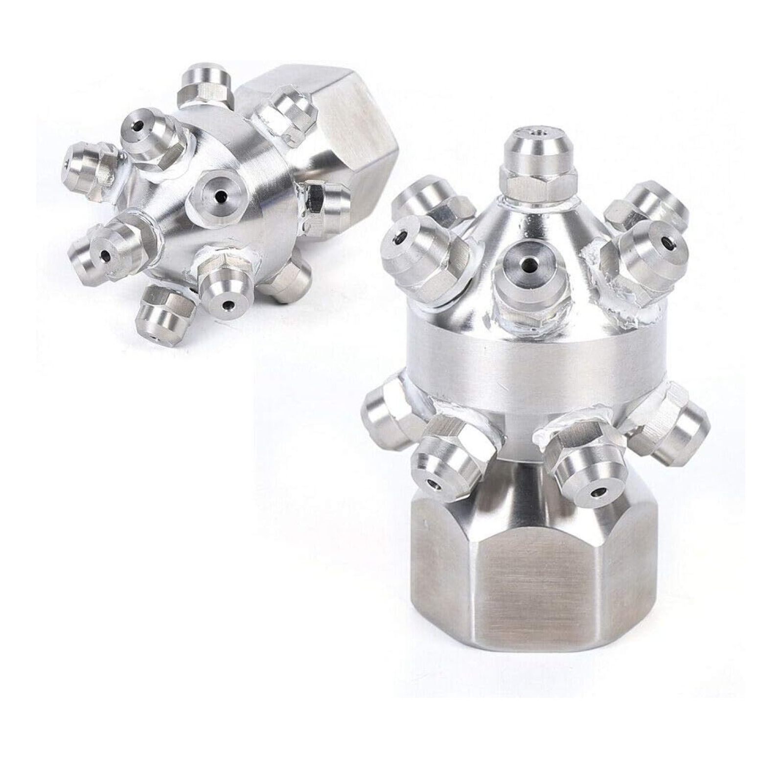 13 Nozzles Kit Washing Nozzle Water Jet Nozzle Stainless Steel Water ...