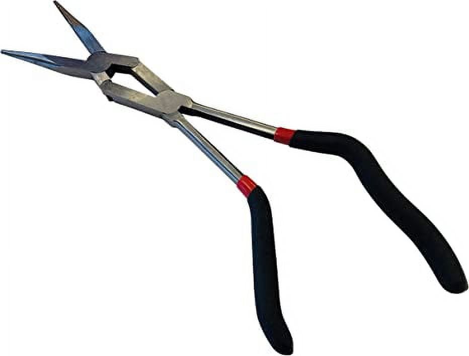 13 Offset Pistol Grip Xl Dual Pivot Needle Nose Pliers