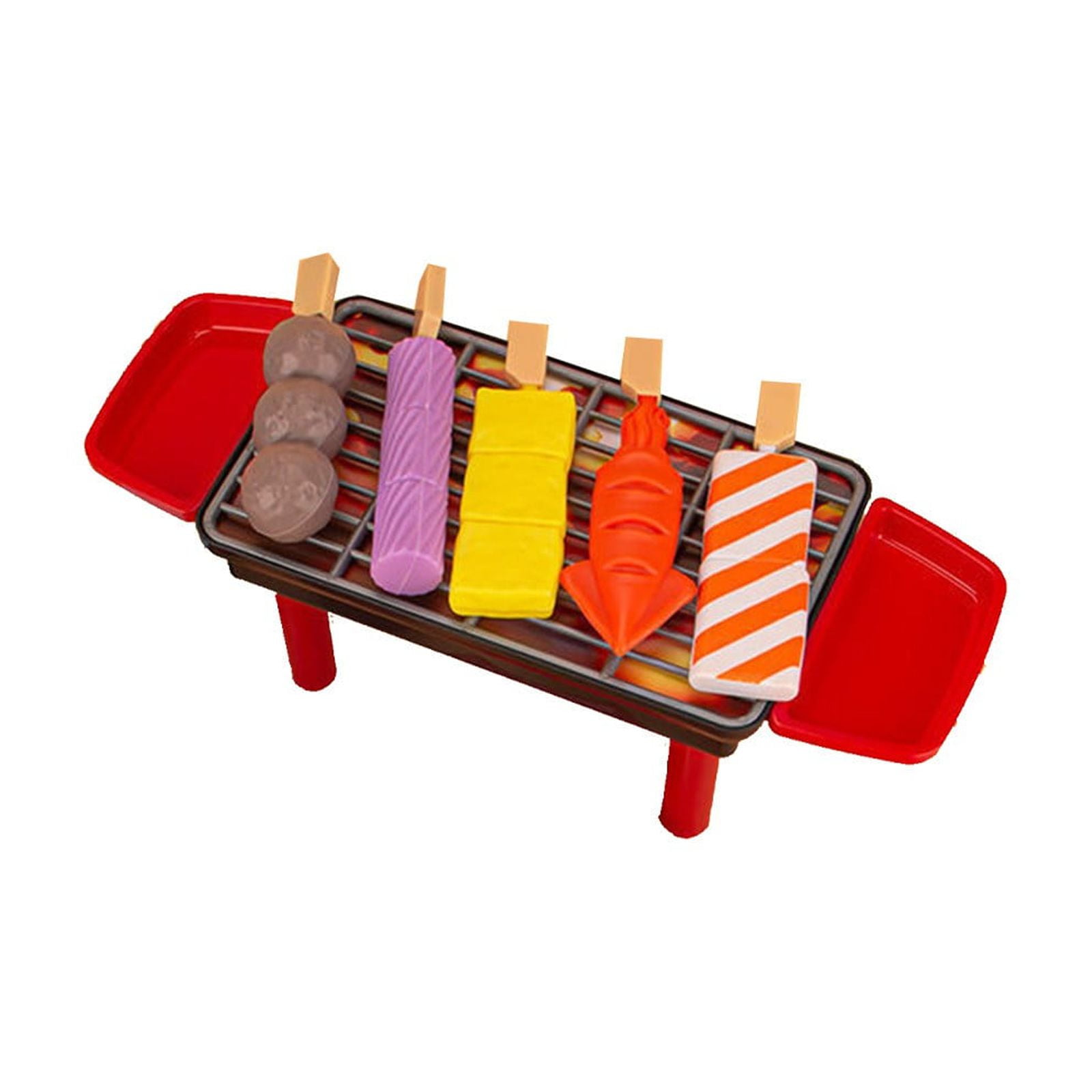 13 PCS BBQ Grill Playset Toy Barbecue Kitchen Cooking Playset ...