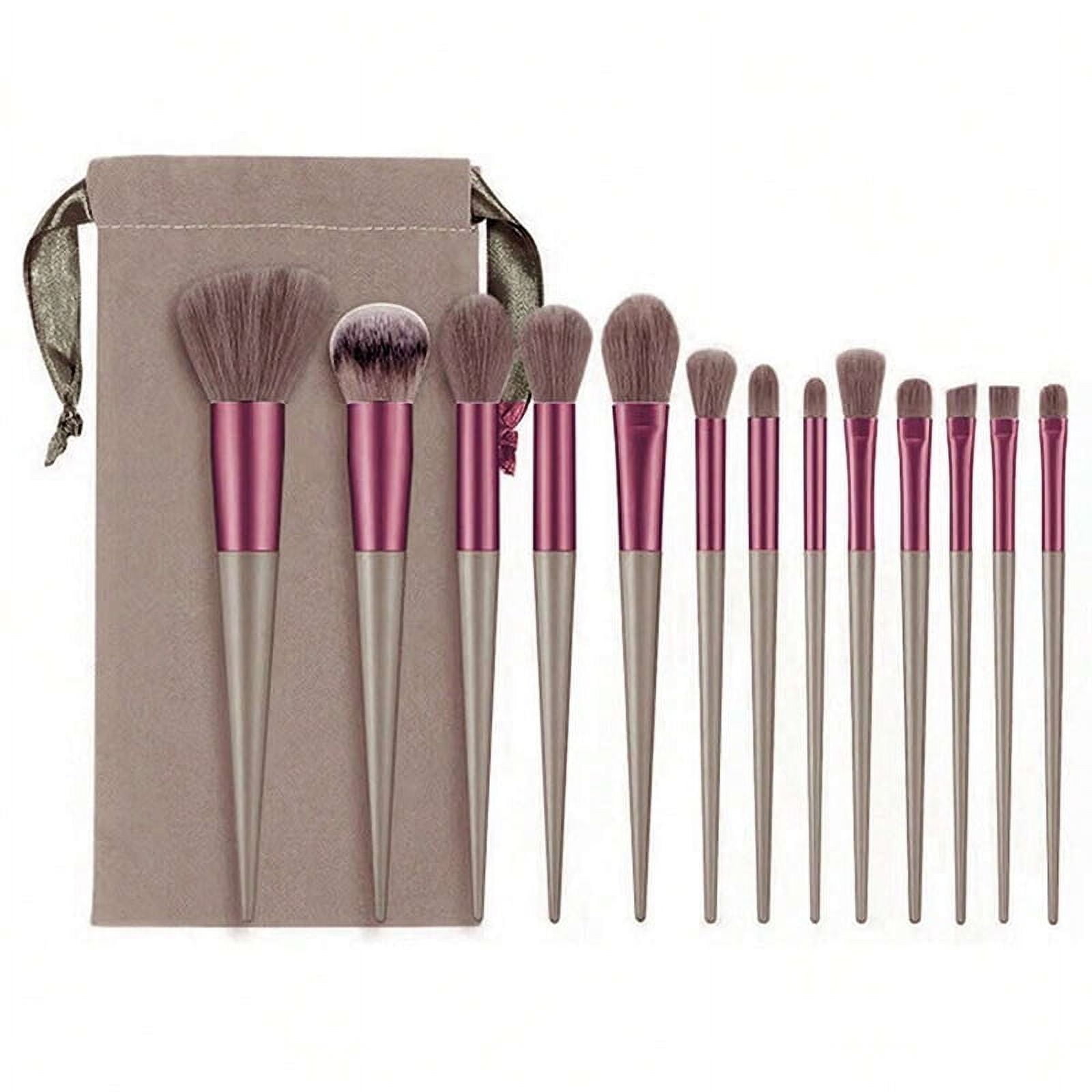 13 PCS Makeup Brushes Set Eye Shadow Foundation Women Cosmetic Brush ...