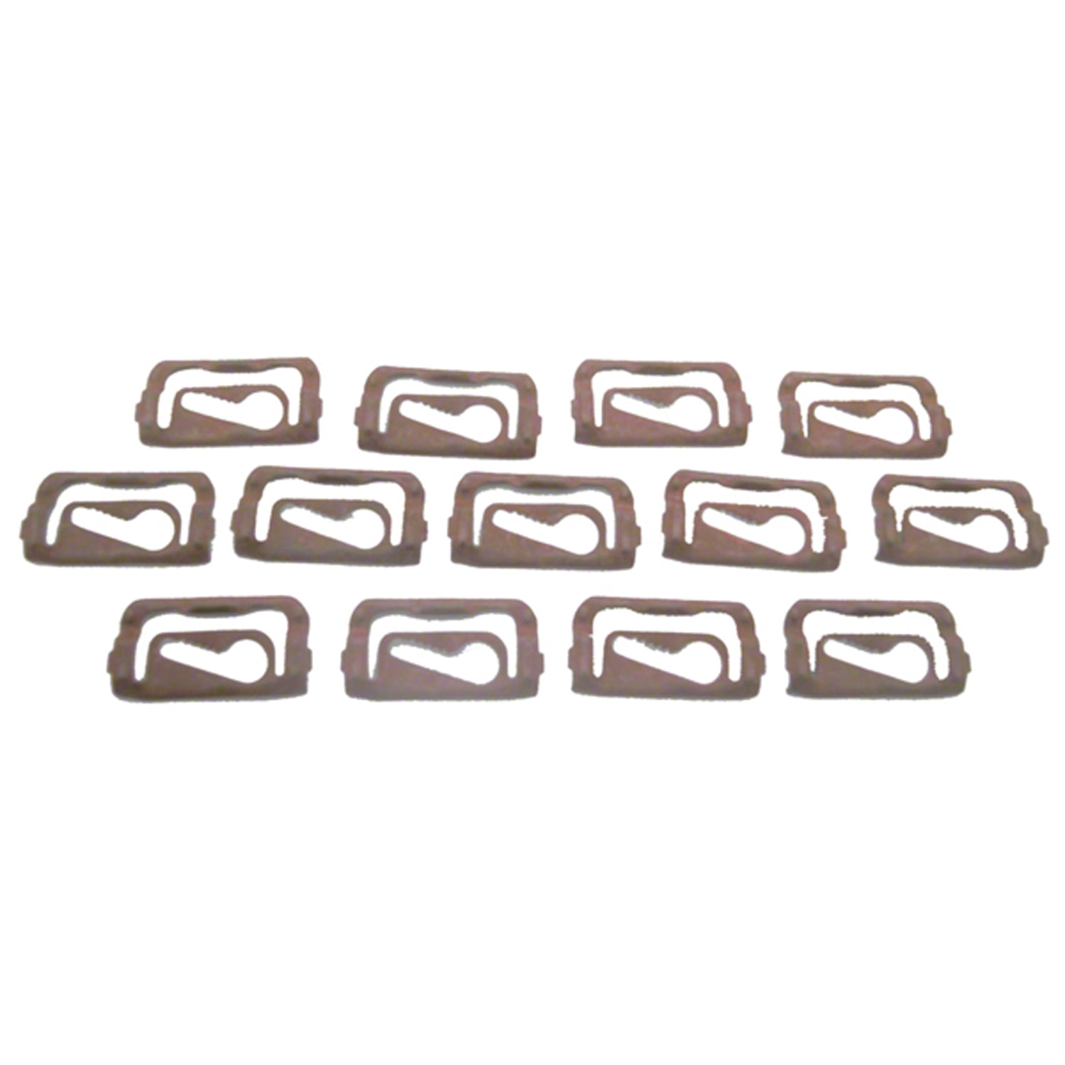 13-PIECE FRONT UPPER/SIDE REVEAL MOULDING CLIP SET FOR COUPE MODELS ...