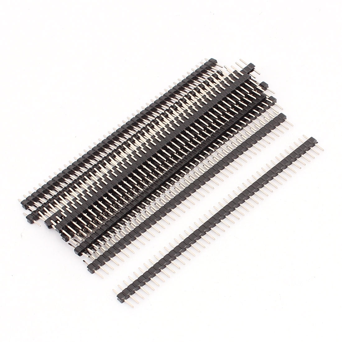 13 Pcs 40 Pin 2mm Pitch Single Row Straight Header Connector Strip Bar ...