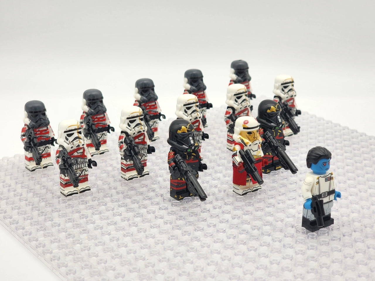 13 Pcs Action Figures Playset Set, Space Battle Captain Belansolon of ...