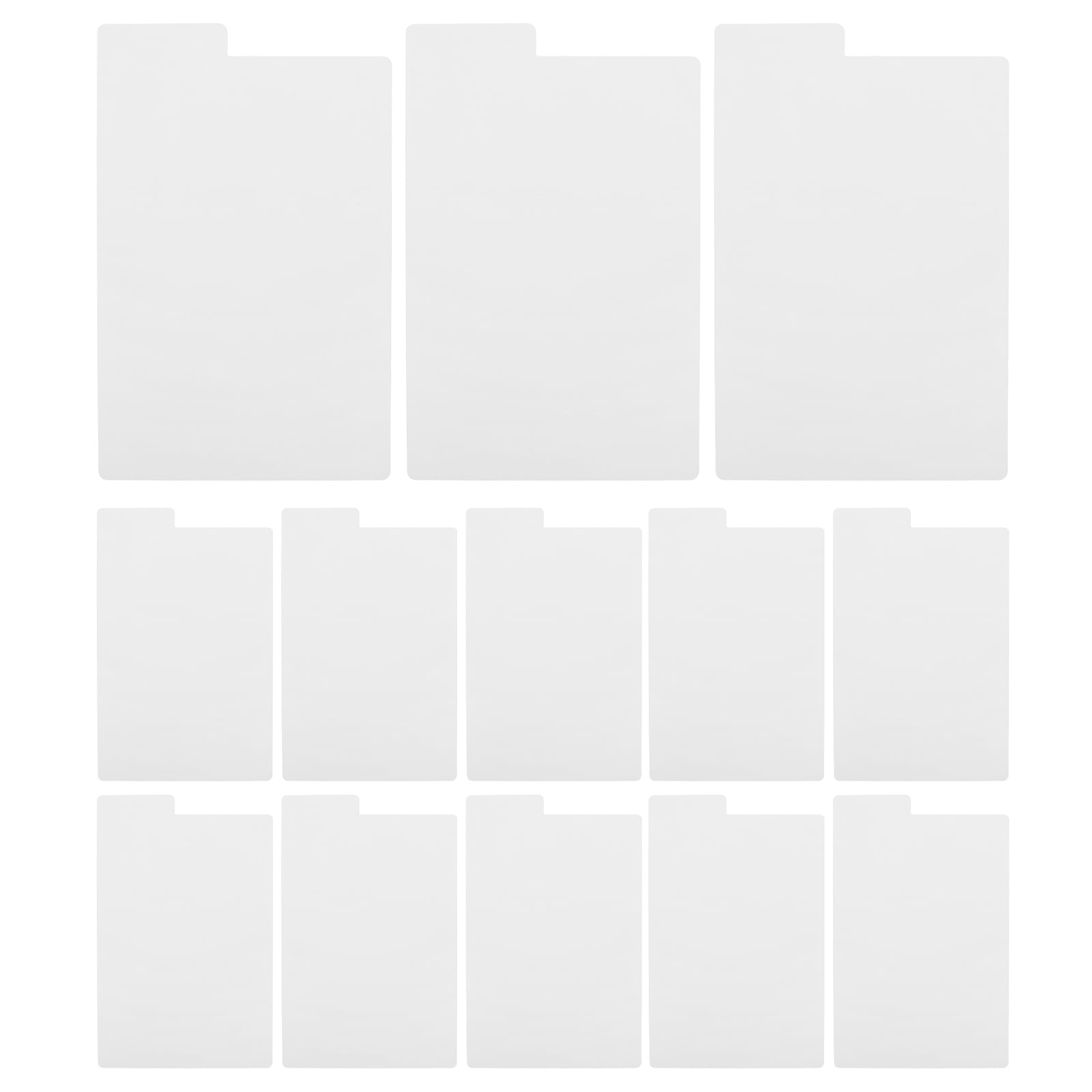 13 Pcs Bookshelf Labels Storage Divider Record - Walmart.com