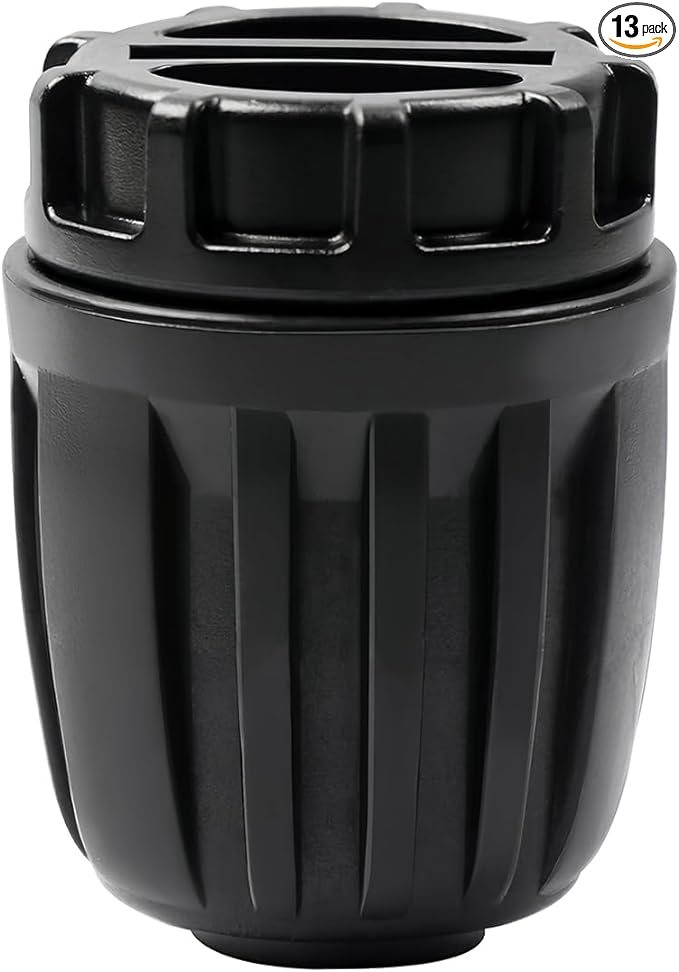 13 Pcs Drip Irrigation Fittings End Cap 1/2 Inch, In-Line Barbed Plug ...