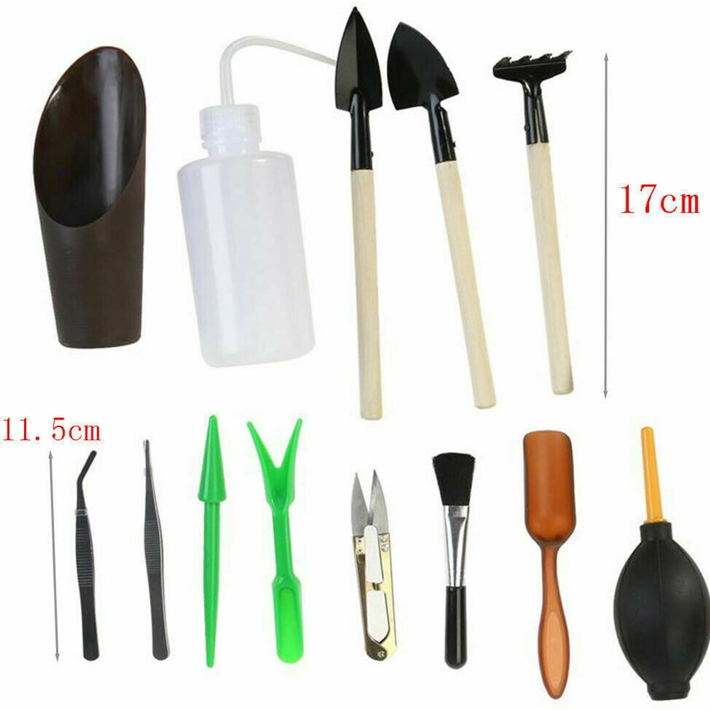 unbranded 13Pcs Mini Gardening Hand Tools Set Garden Succulent ...