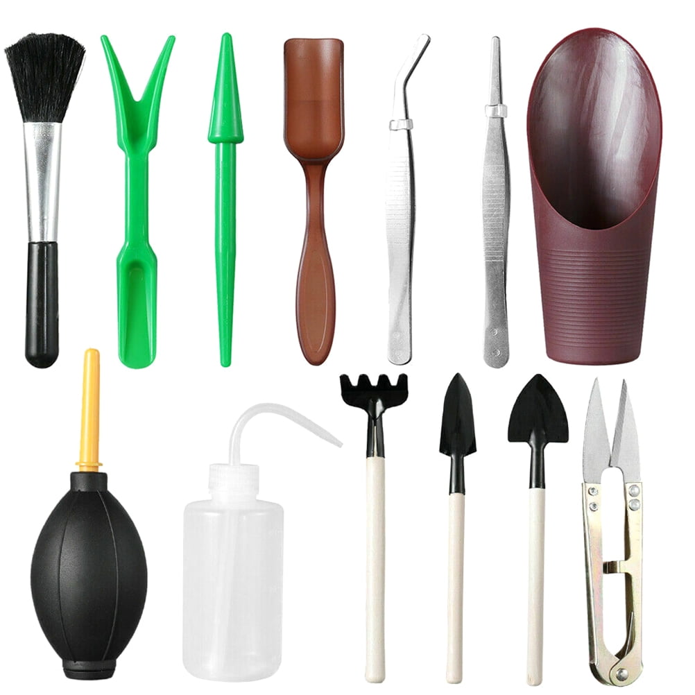 13 Pcs Gardening Kit Gardening Tools Succulent Tools 25X10CM - Walmart.com
