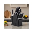 13 Pcs Kitchen Knife Set With Block And Sharpener High Carbon Stainless ...
