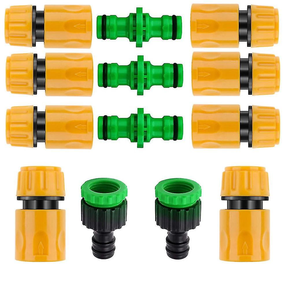 13 Pcs Plastic Garden Hose Tap Connector Kit For Join Garden Hose Pipe ...