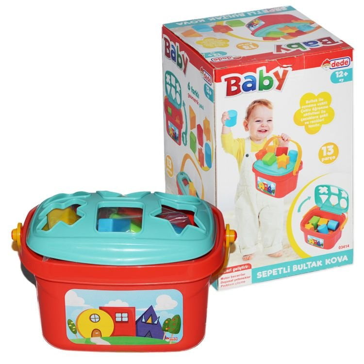 13-Piece Basket Shape Sorting Toy Set - Walmart.com