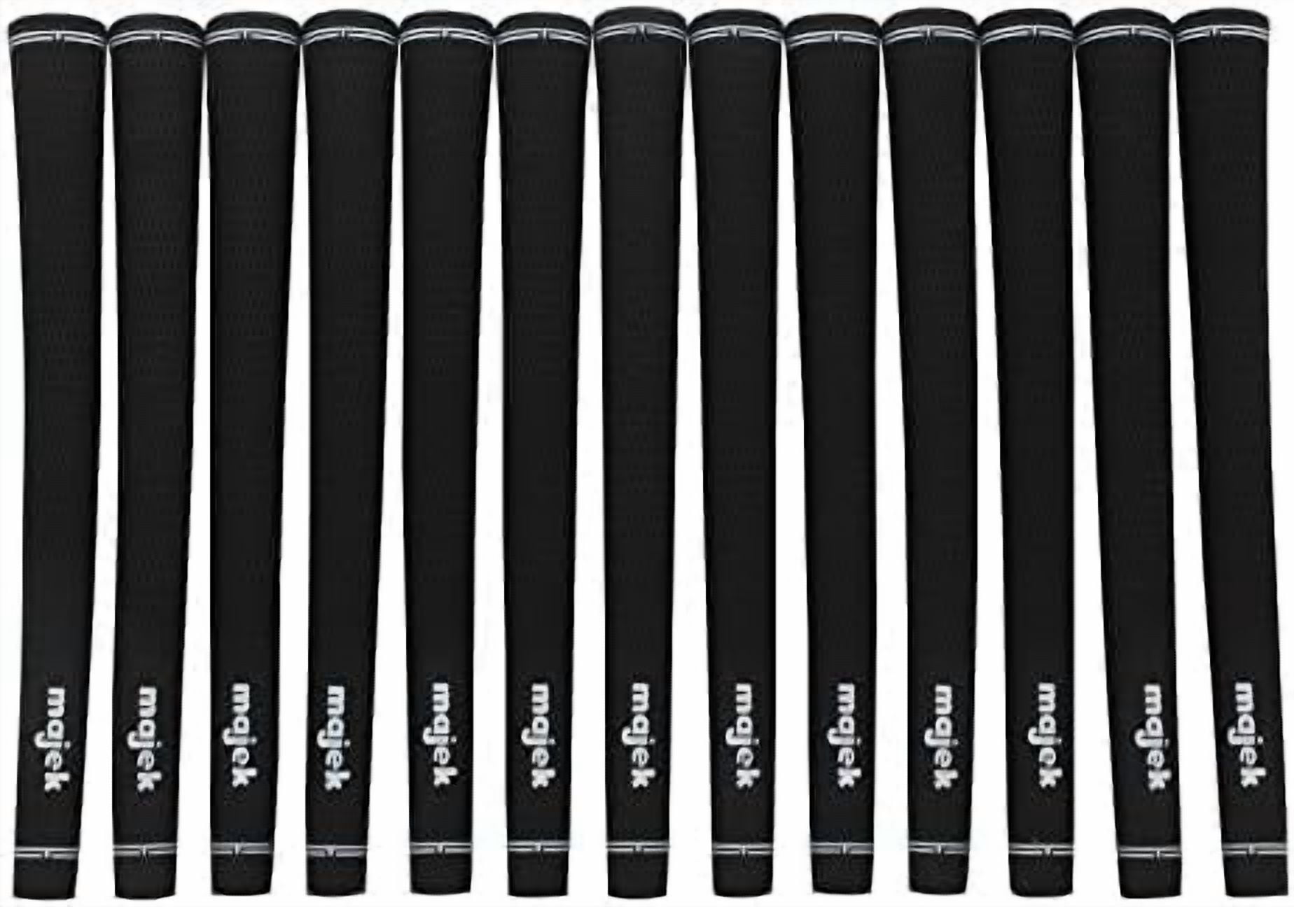 13 Piece Senior Men's Majek Jumbo OverSize Tour Pro Velvet Golf Grips ...
