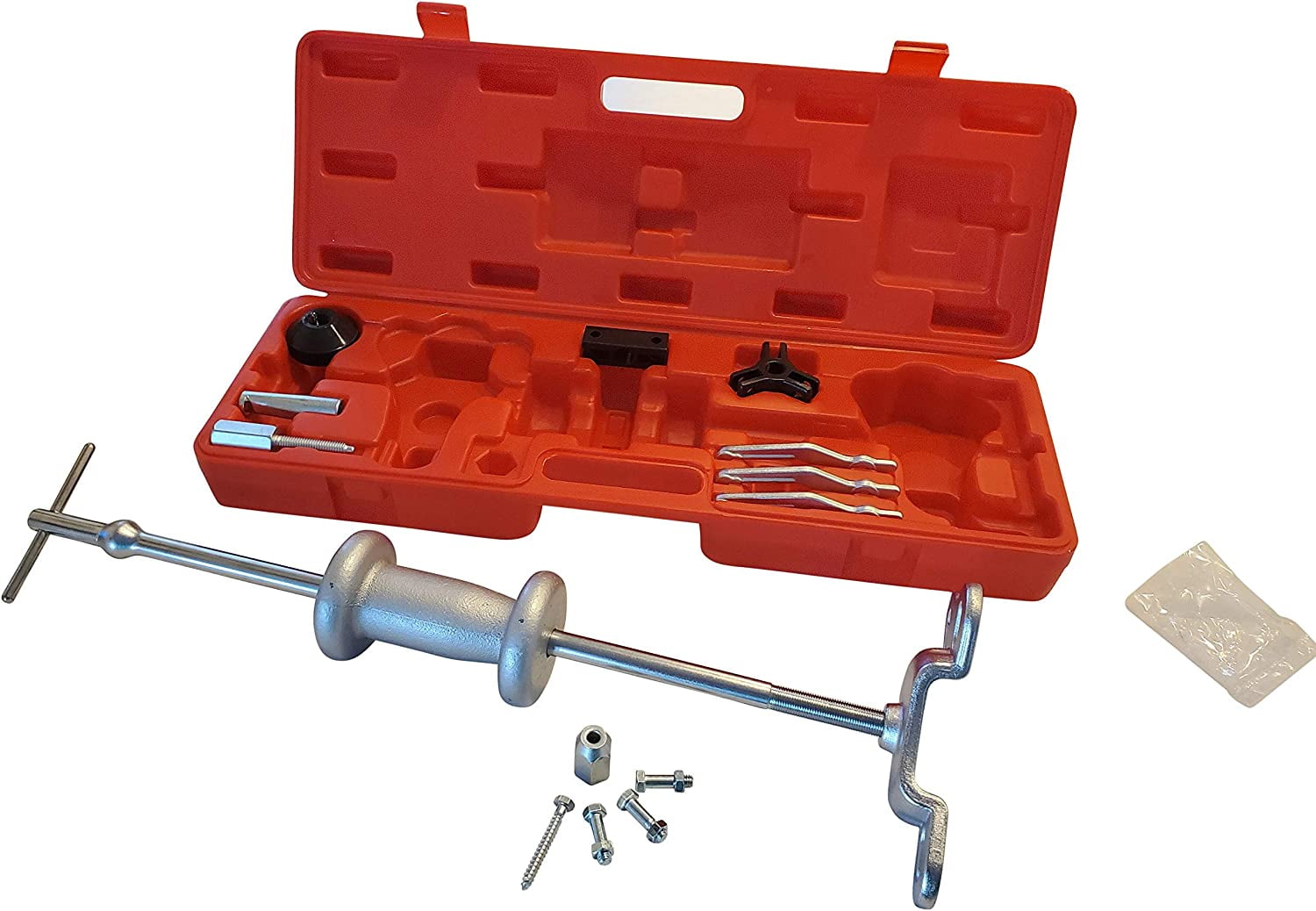 13 Piece Slide Hammer Bearing Race Remover, Dent Puller and Axle Pull ...