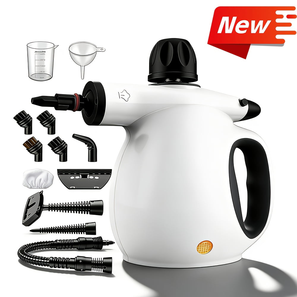 13 Pieces High Pressure Handheld Steam Cleaner Set, Portable ...