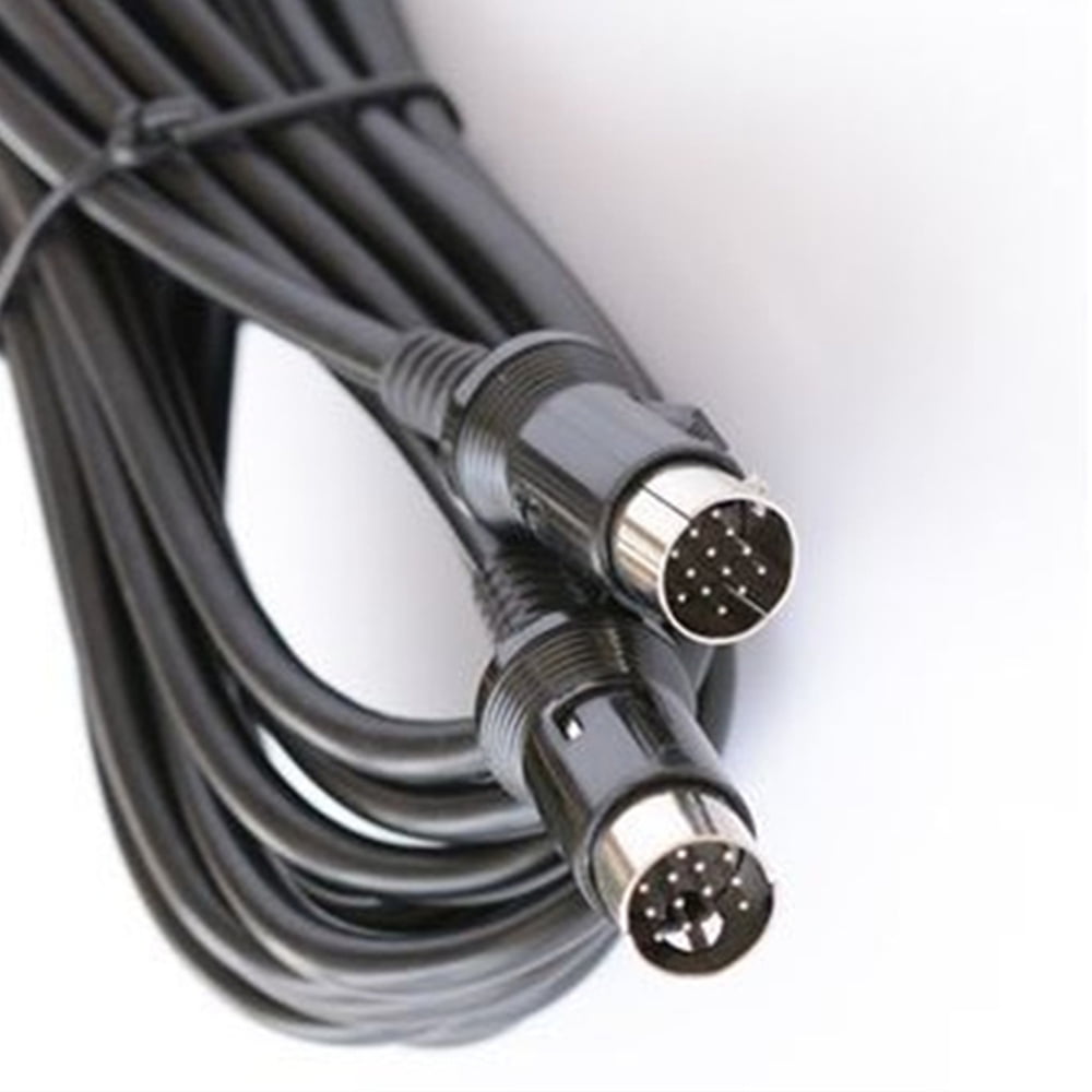 13 Pin to 13 Pin DIN Connector Extension Cable For Kenwood Head Unit CD Changer - Walmart.com
