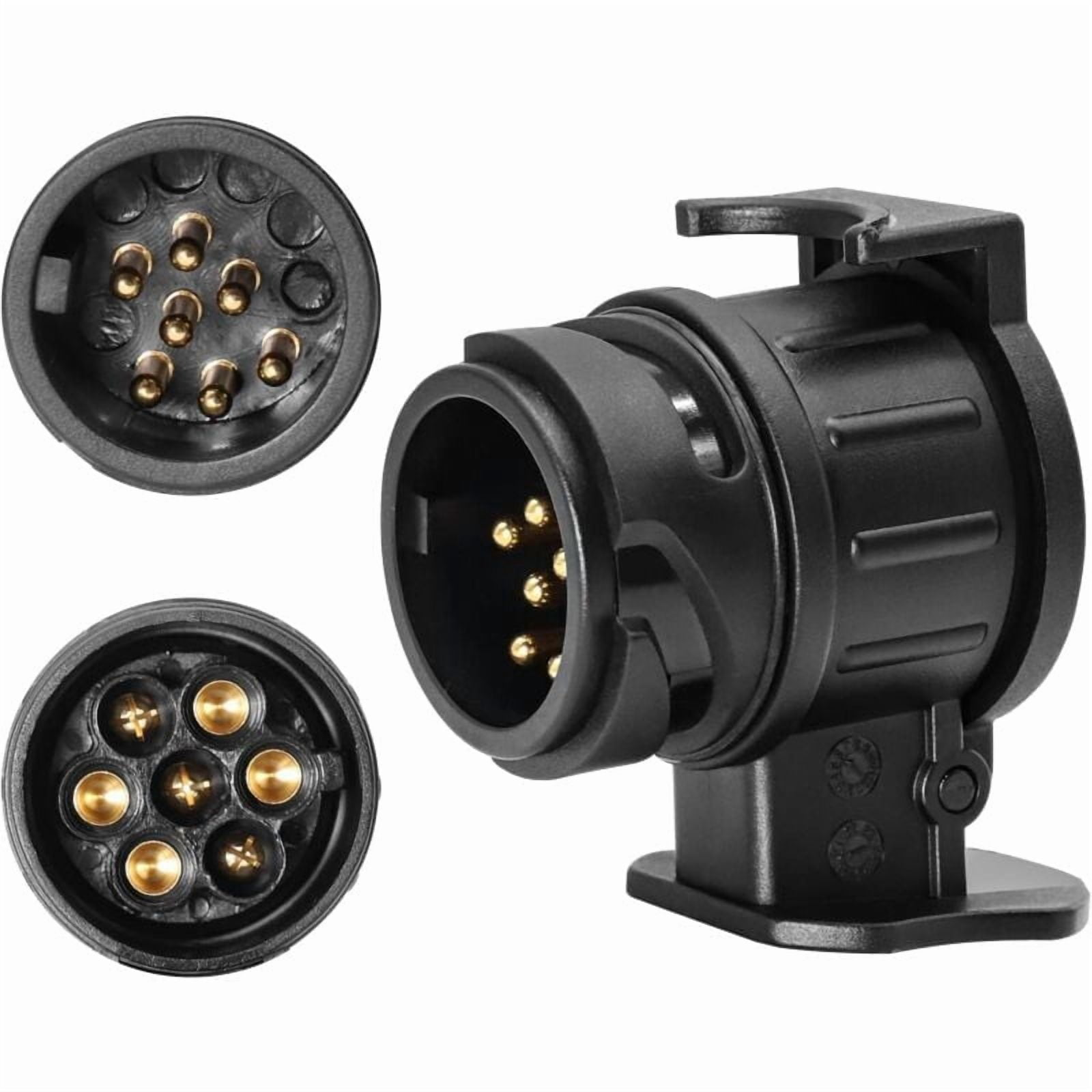 13 Pin to 7 Pin Trailer Adapter 13 Pin Plug for Car Trailer, Tractor ...