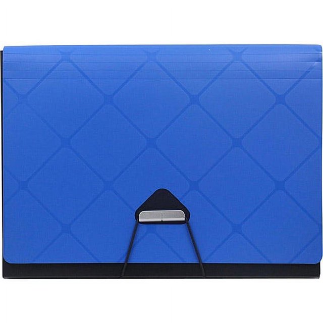 13-Pocket 1" Wide File Case, Blue - Walmart.com