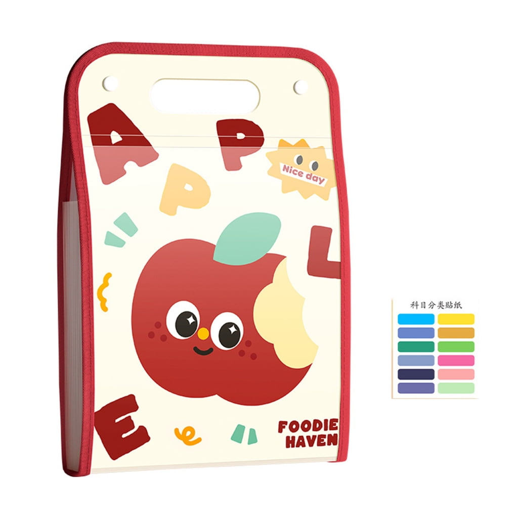 13 Pocket Expandable File Bag Handheld Document Organiser For School ...