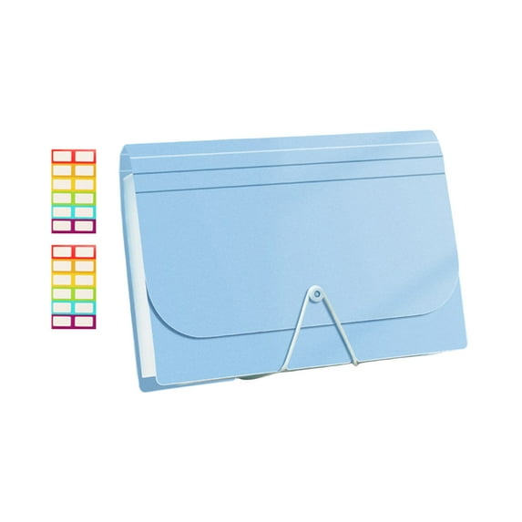 13 Pocket Expandable File Folder Expanding Receipt Coupon Folder ...