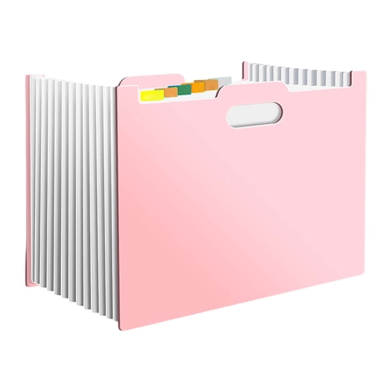 13 Pocket Expanding Accordion File Folder Letter Size For Home Document ...