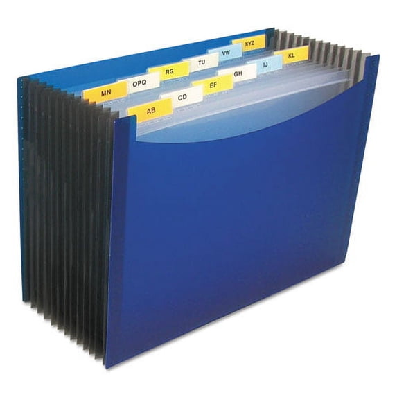 13-Pocket Expanding File, 9.25" Expansion, 13 Sections, 1/6-Cut Tabs ...